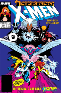 Burn! – The Uncanny X-Men #242 – Danger Room #279 – Danger Room: The X ...